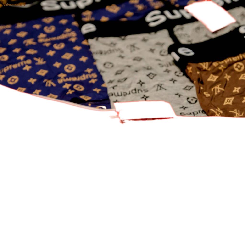จัดส่งจากกรุงเทพกางเกงในผู้ชาย Supreme x LV เนื้อผ้านุ่ม กางเกงใน ...