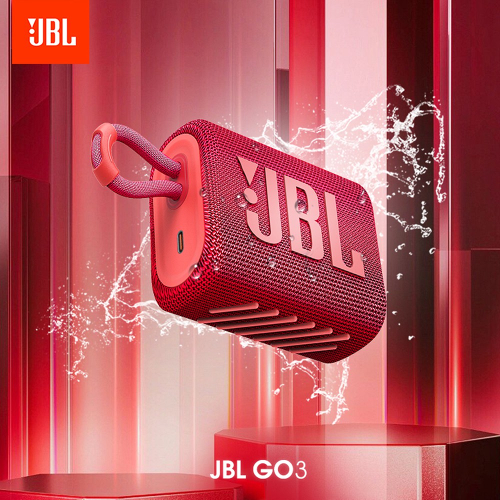 JBL GO 3 Pro Sound Stereo Bluetooth Speakers Portable Bluetooth Speaker ...