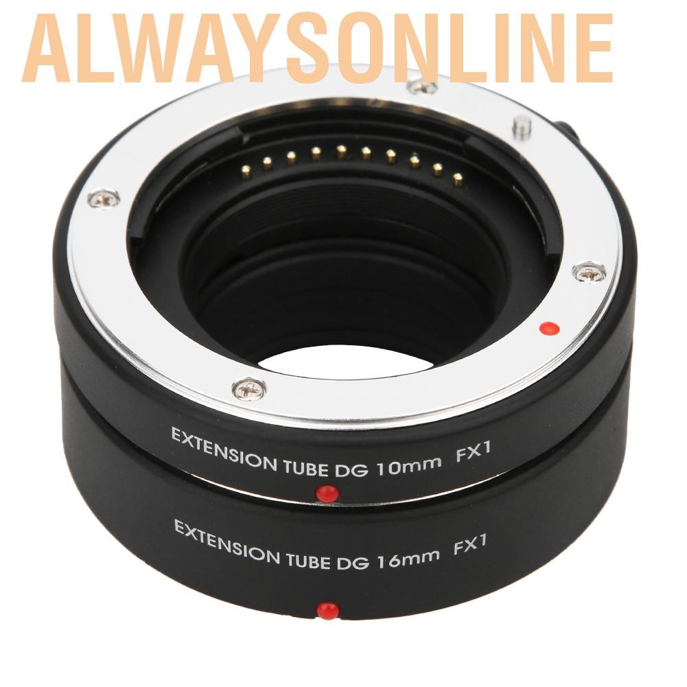 Alwaysonline Fx 1 Af แหวนอะแดปเตอร์ 10 มม . + 16 มม . สําหรับ Fujifilm ...