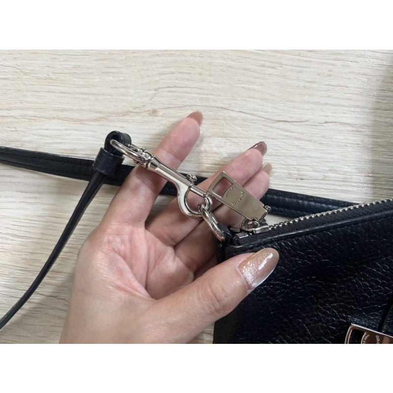 ***Authentic*** COACH 79997 PRAIRIE SATCHEL IN PEBBLE LEATHER สีดำ ...
