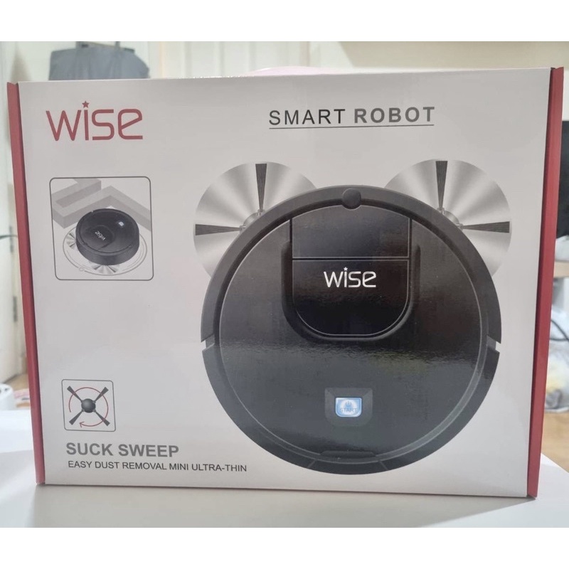 เครื่องดูดฝุ่น WISE Smart Robot | Shopee Thailand