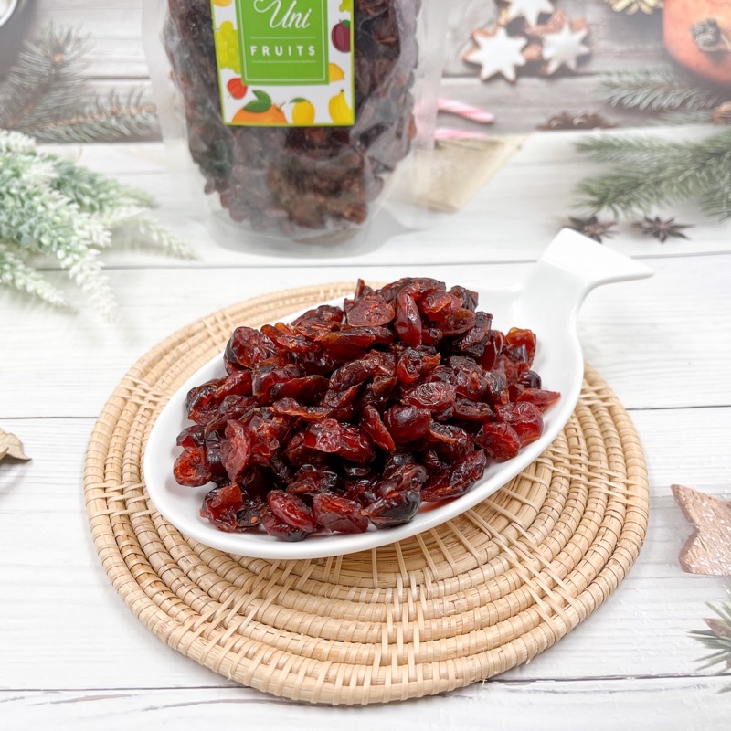 Dried Cranberries แครนเบอร์รี่อบแห้ง จากแคนนาดา สีแดงรูบี้ (Ruby) เกรด ...