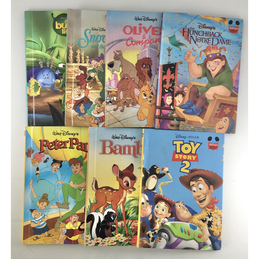 Disney Pixar Wonderful World of Reading หนังสือภาษาอังกฤษปกแข็งมือสอง ...