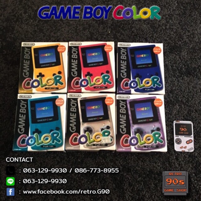 Nintendo Gameboy Color Boxed / Japan | Shopee Thailand