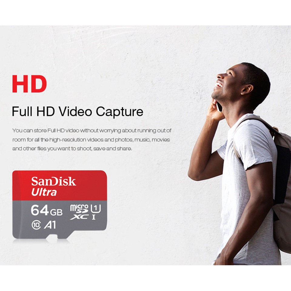 Fast Deliverysandisk memory cardSandisk A1Micro SD card 512GB 100Mbs TF ...