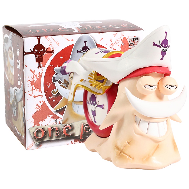 One PieceEdward Newgate Den Den Mushi VC Figure Collectible Model ToyLu ...