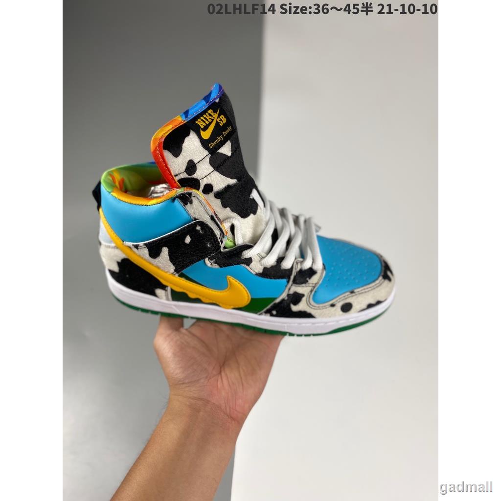 สูง Nike SB Dunk High Pro Multi Color Casual High Top รองเท้าผ้าใบ ...