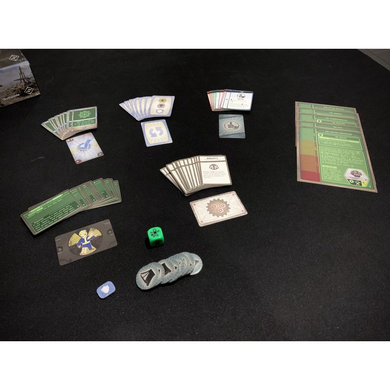 Fallout Atomic Bonds Board Game แถมซองใส่การ์ด Zo 60 - alisa.gam - ThaiPick