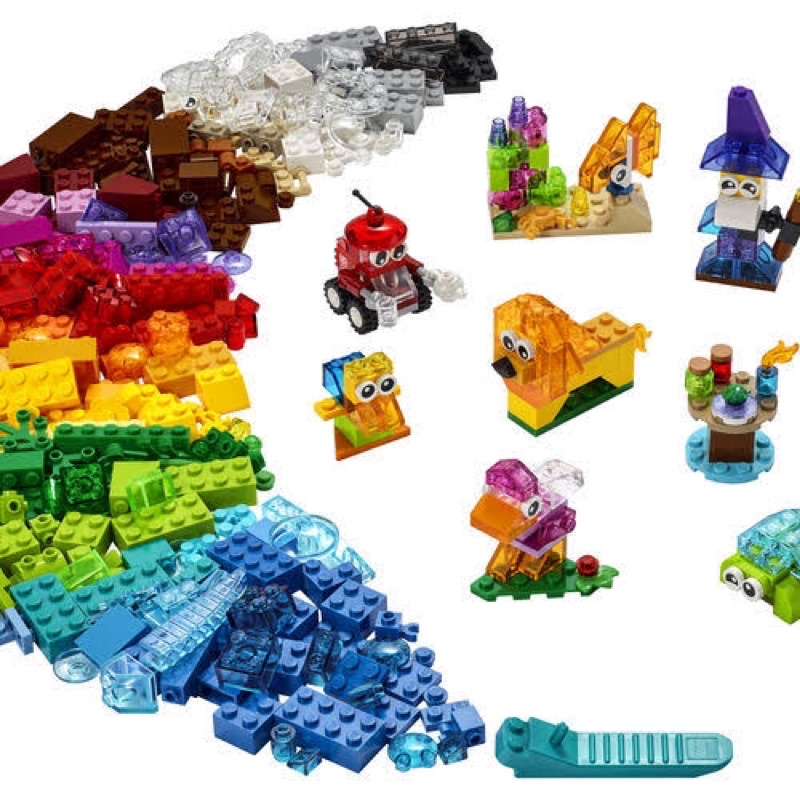 LEGO Classic 11013 Creative Transparent Bricks ของใหม่ ของแท้ ...