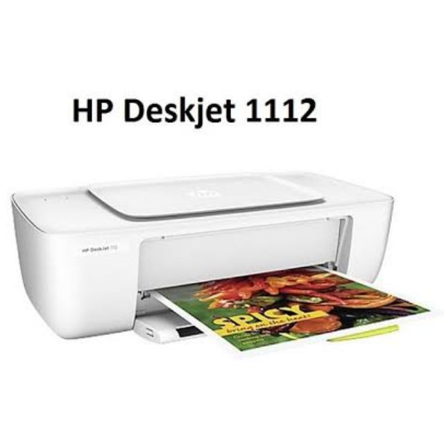Printer HP Deskjet 1112 พร้อมตลับหมึกแท้ | Shopee Thailand