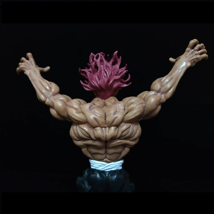Model Figure Hanma Yujiro โมเดล ฮันมะ ยูจิโร่ (พ่อของบากิ) จากอะนิเมะ ...