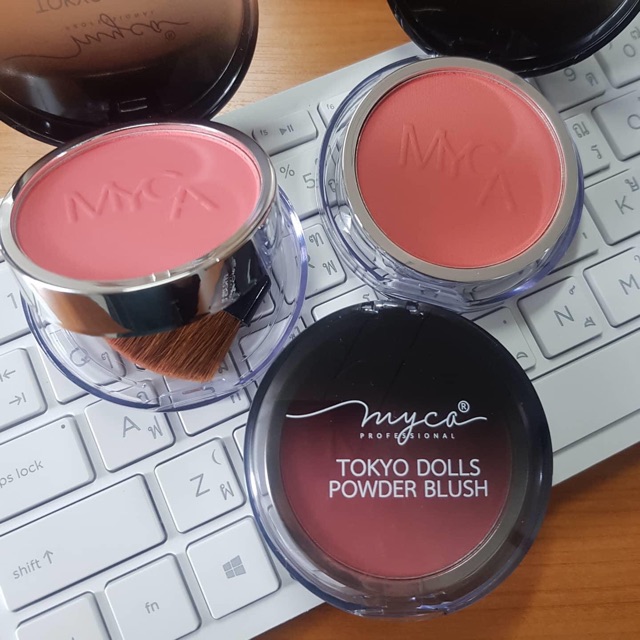 MYCA(ไมก้า) Tokyo Dulls Powber Blush บลัชออน เนื้อเนียน ติดทน ปัดแก้ม ...