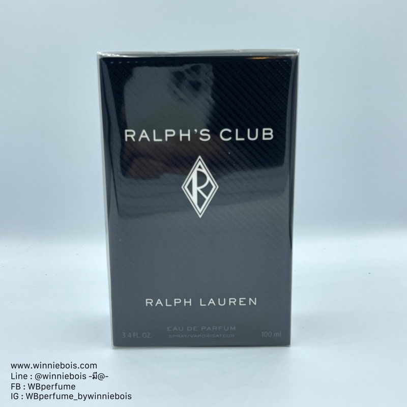 น้ำหอม แท้100 Ralphs Club Ralph Lauren for men edp 100ml - wbperfume ...