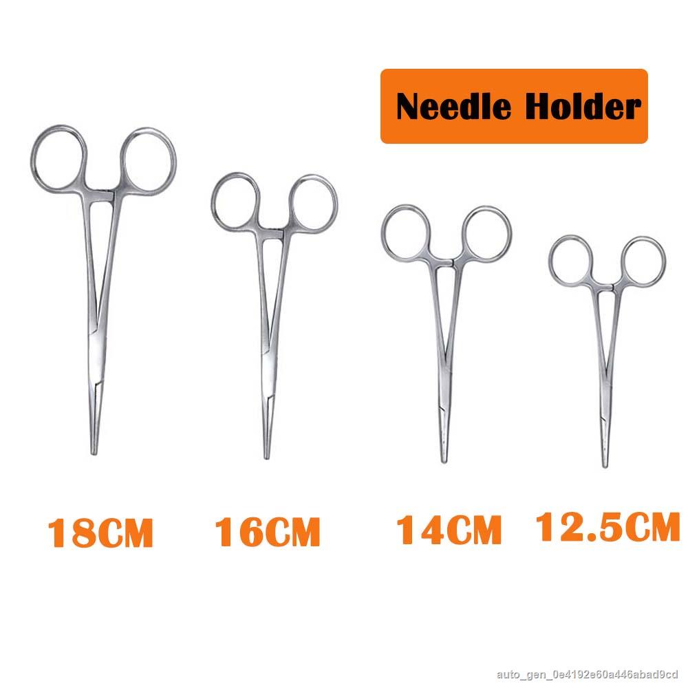 Dental Needle Holder Pliers Stainless Steel Forceps Orthodontic Tweezer ...
