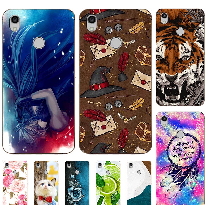 เคสโทรศัพท์มือถือซิลิโคนลายการ์ตูนแมวสําหรับ Tp-Link Neffos C7 Tp910A ...