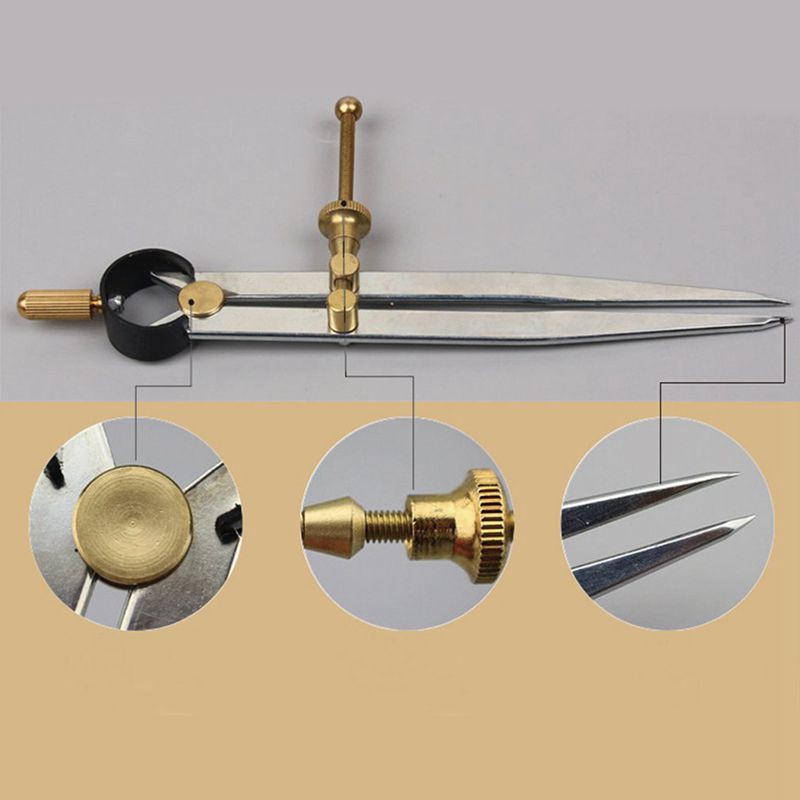 Leather Craft Rotating Craft Tool Diy Wing Divider Adjustable Steel ...