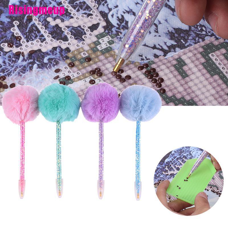 【RM】☆Diamond Paniting Point Drill Pen DIY Crafts Sewing Embroidery ...
