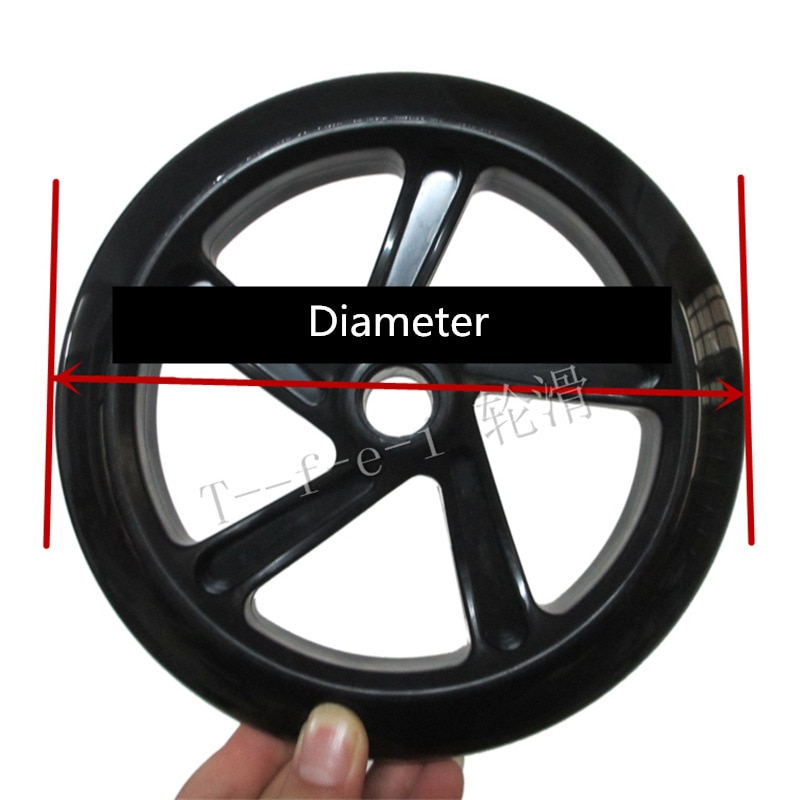 200mm big wheel Scooter Wheels 20cmX4cm 20CM Diameter Cart Wheels ...