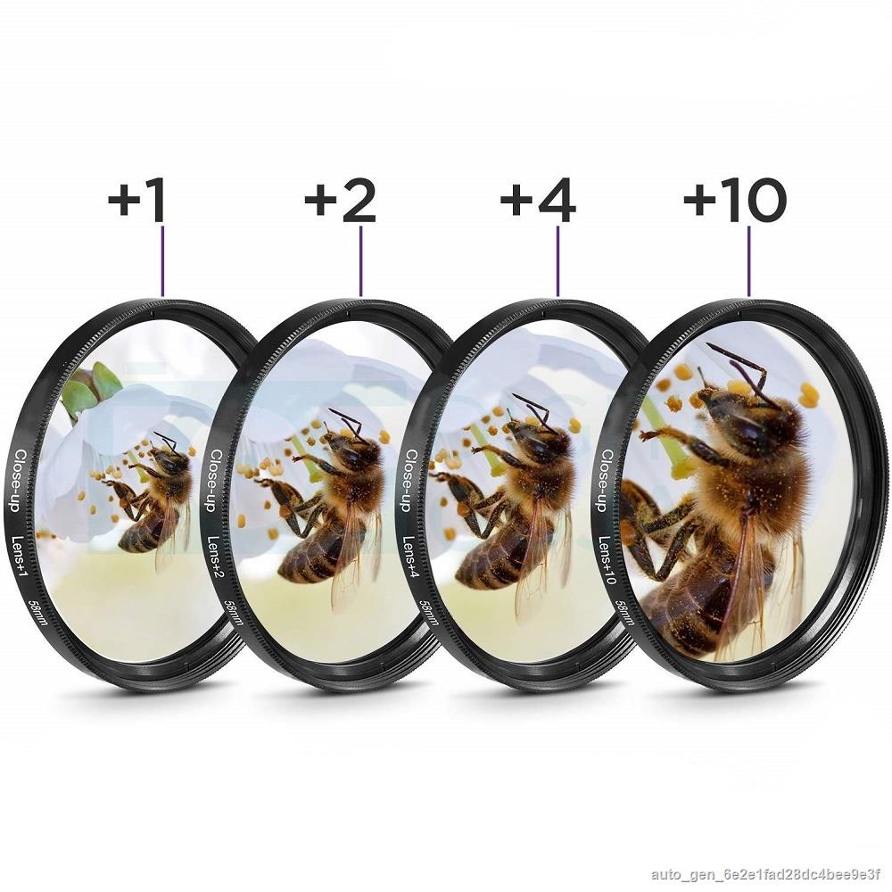 Mcoplus Macro Close Up Lens Filter 1 2 4 10 Macro Filter 40.5 49mm 52 ...