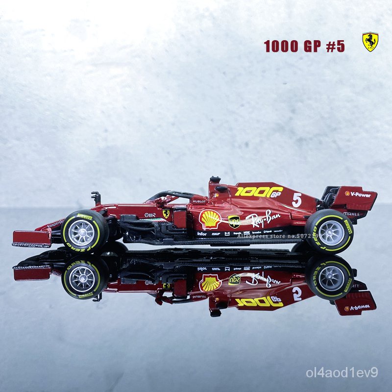 Bburago 1:43 2020 Ferrari F1 SF1000 5 16 Ferrari Team 1000 Memorial ...