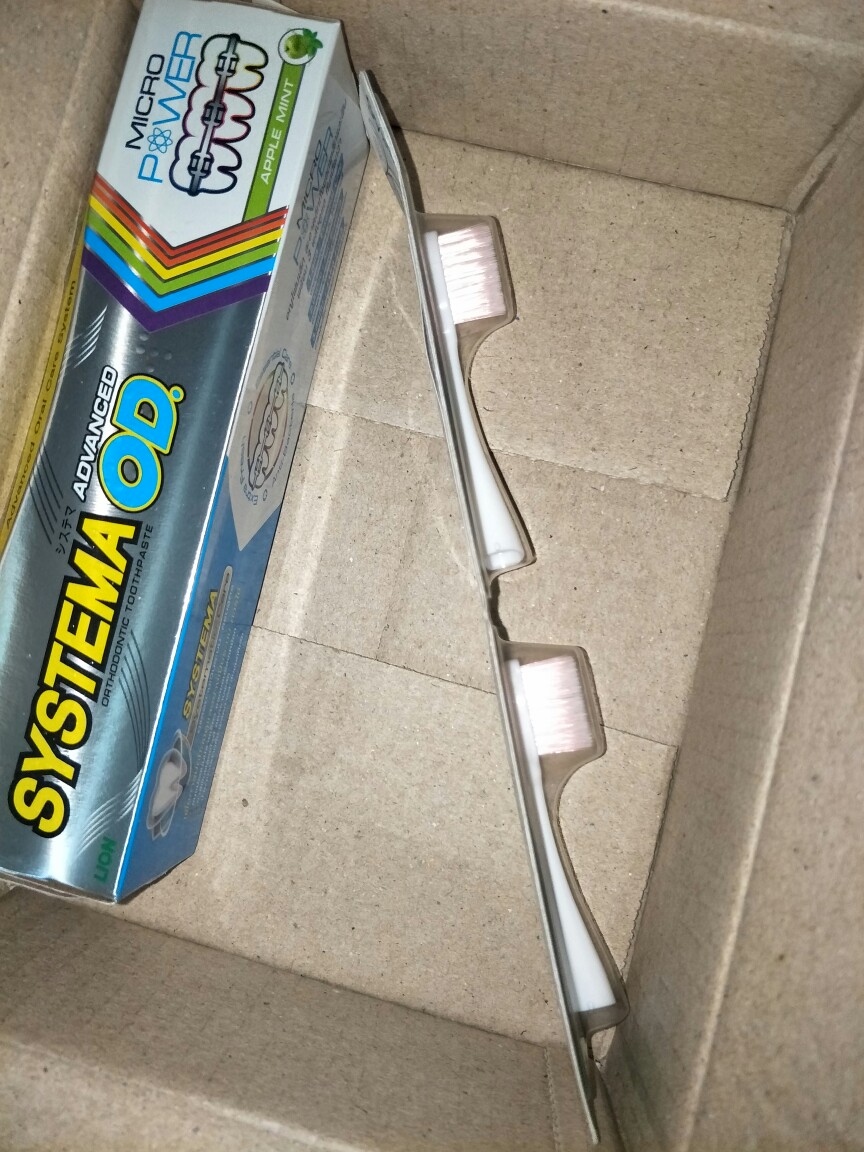 SYSTEMA ยาสีฟันซิสเท็มม่าแอ็ดวานซ์ โอดี Systema ortho Toothpaste ...