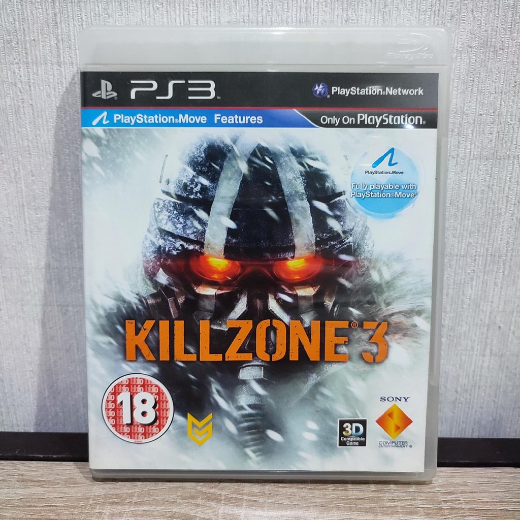 {ENGLISH} PS3 Killzone kill zone 3 III PS3 แผ่นเกม มือ 2 แผ่นสภาพดี playstation play station 3 ...