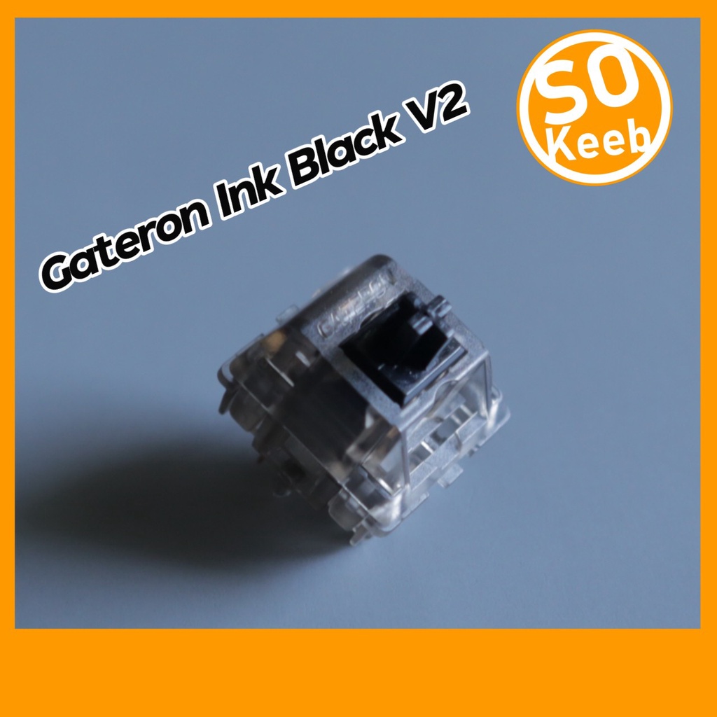 Gateron Ink Black V2 Switch (Linear) 10ชิ้น Mechanical Keyboard Switch ...