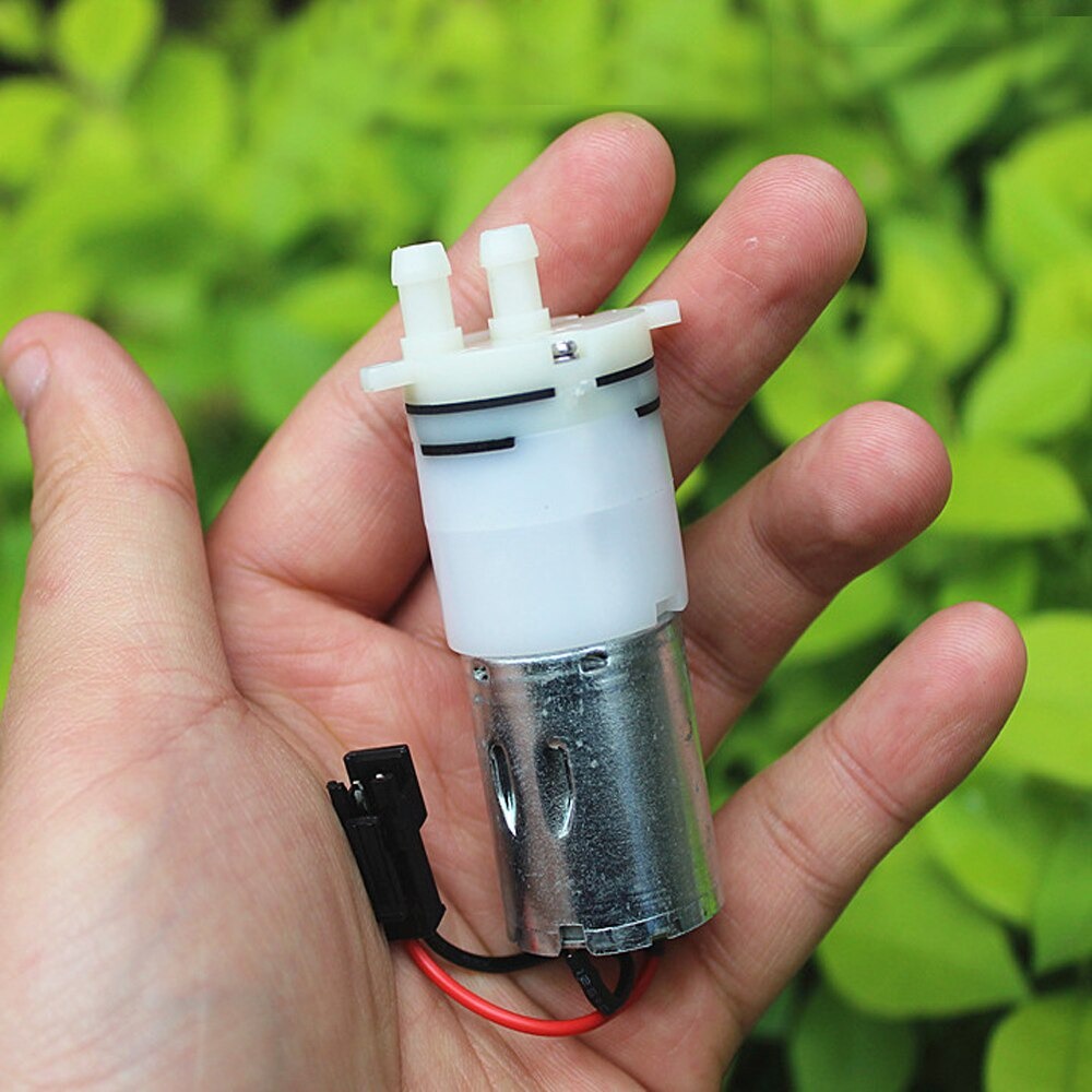 DC Water Pump 3.7V 5V 6V 370 Motor Diaphragm Pump Small Self-priming Pump USB Small Pump Vacuum ...