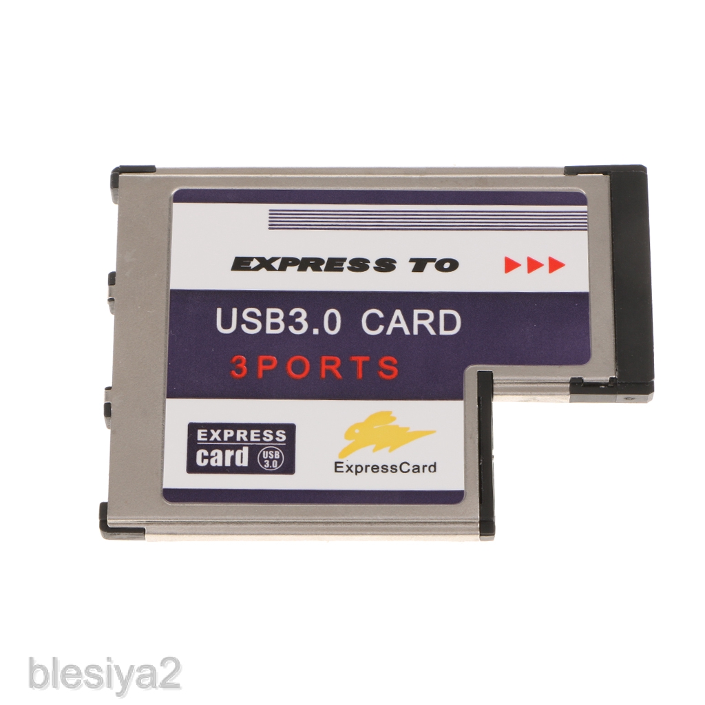 【COD】อะแดปเตอร์ 3 พอร์ต usb 3 . 0 express card expresscard fl 1100 chip ...