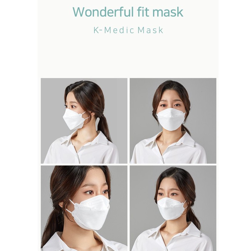 KoreaMask KF94 หน้ากากอนามัยเกาหลี 3D แท้‼️ แพคละ 1 ชิ้น ยี่ห้อ K Medic / SoonPoong / Purion ...