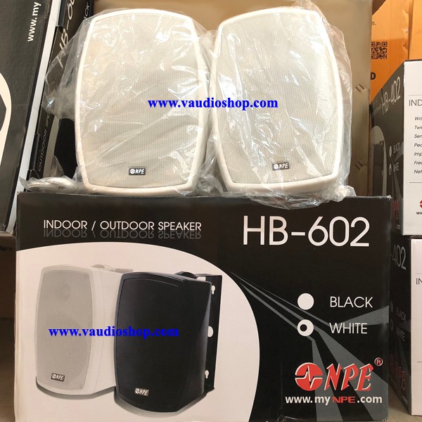 ตู้ลำโพง NPE 6 นิ้ว รุ่น HB-602 หรือ HB-602T มี 2 สี ขาว/ดำ จำนวน 1 คู่ ลำโพง NPE HB602 | Shopee ...