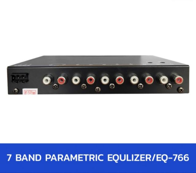 ปรีแอมป์รถยนต์ EQ Equalizer Audio system 7 band pre-parametric with ...