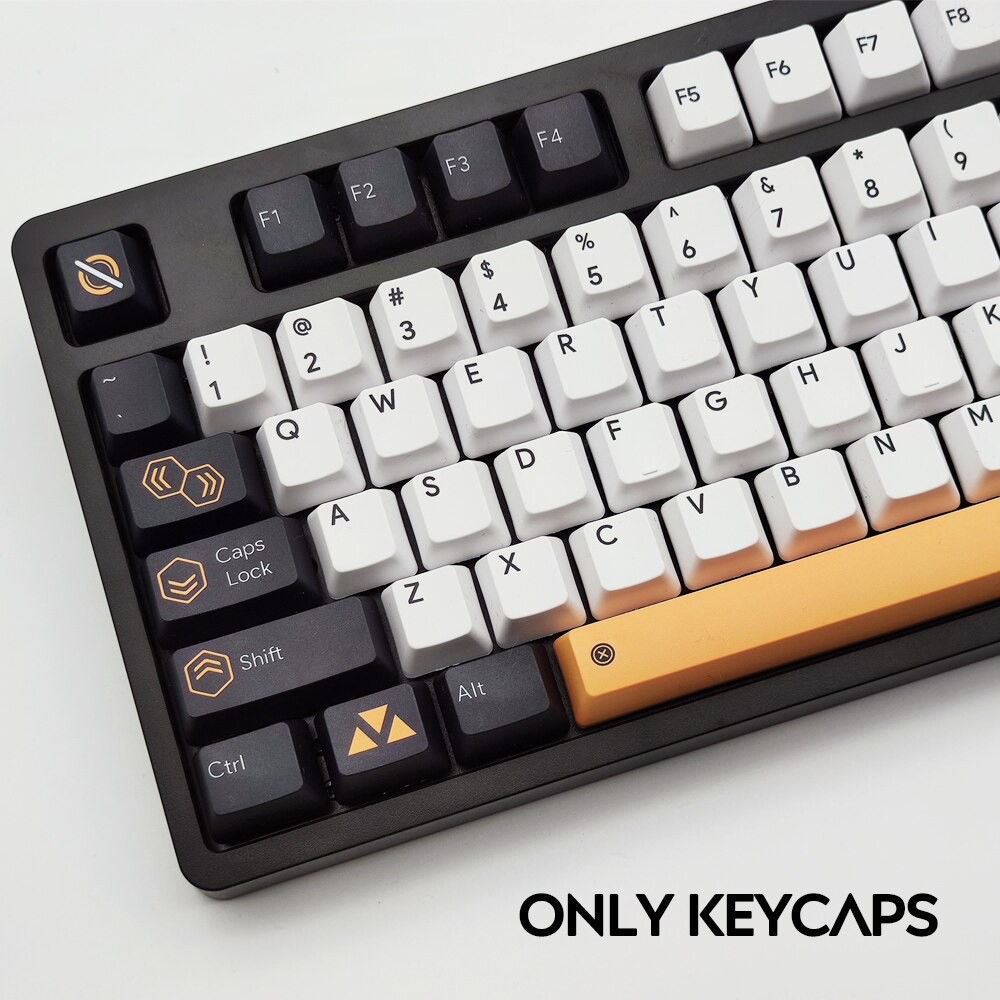 Arctic Keycap OEM Profile 135 Keys PBT Double Shot Mechanical Keyboard ...