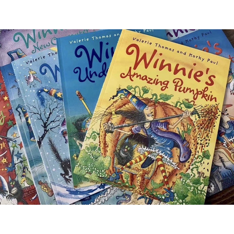 The Winnie The Witch Series 18 Books Set In Stock OXFORD หนังสือภาษา ...