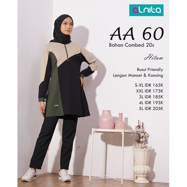 เสื้อท็อป ALNITA AA 060 AA 061 สําหรับผู้หญิง ผู้ใหญ่ - pasarnibras.th ...