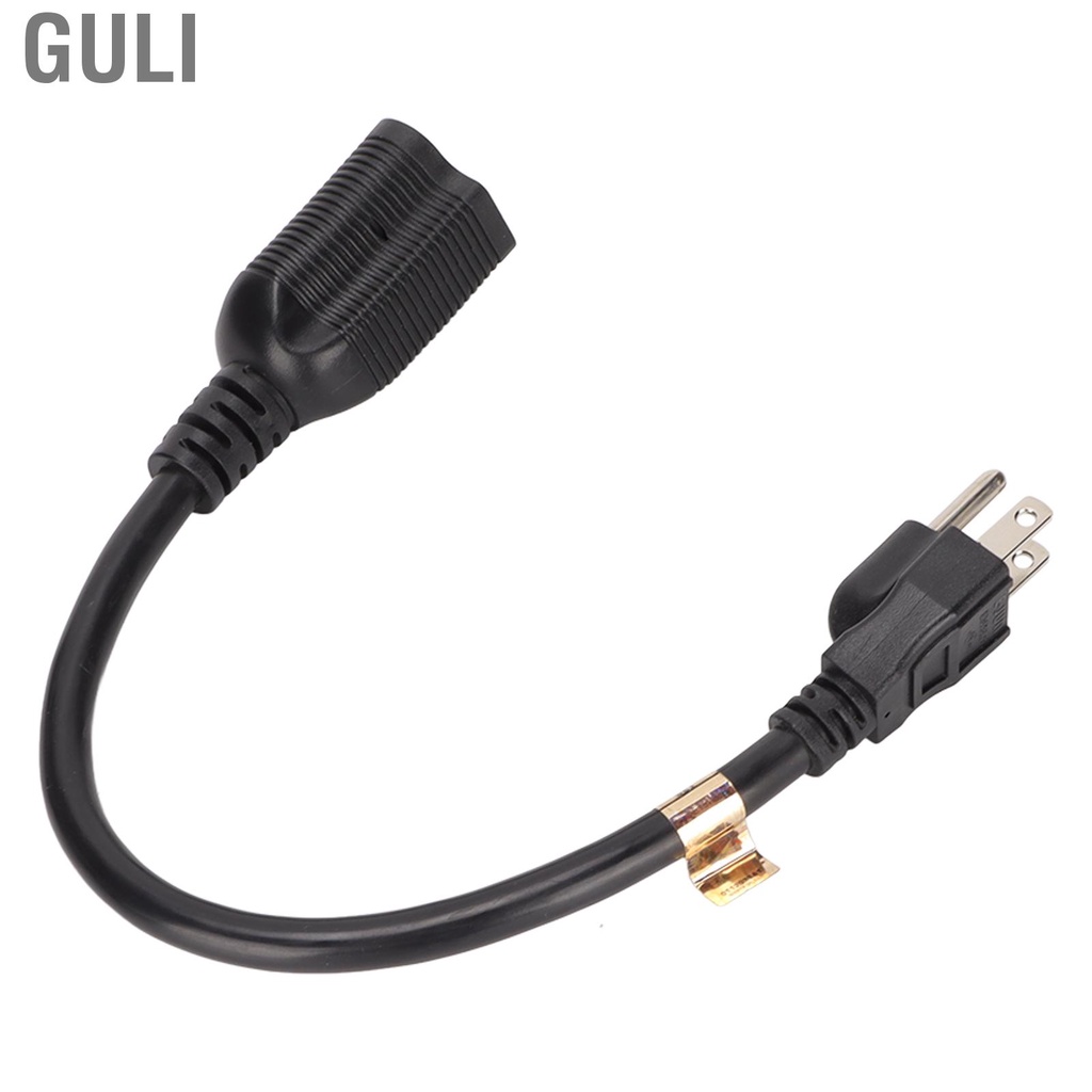 Guli 3 Outlet Power Extension Cord 16AWG 1.8m5.9ft 15A Heavy Duty 1 To ...