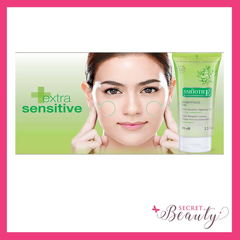 Smooth E Babyface GEL Extra sensitive cleansing gel 5.5oz - secret ...