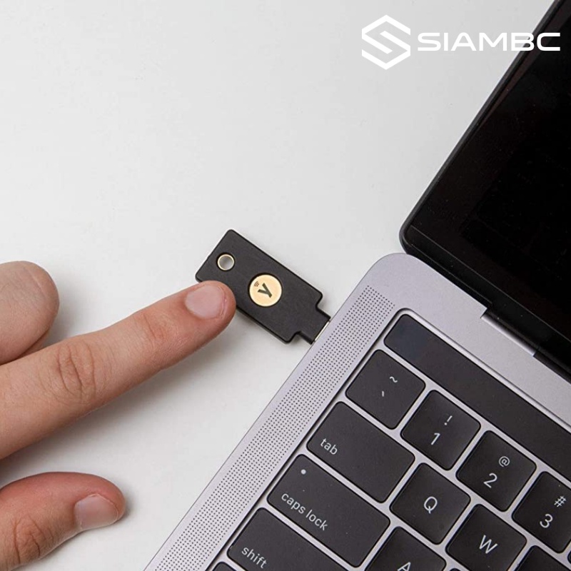 YubiKey 5C NFC FIDO U2F FIDO2 Yubico Security Key 2FA ป้องกันการแฮก ...