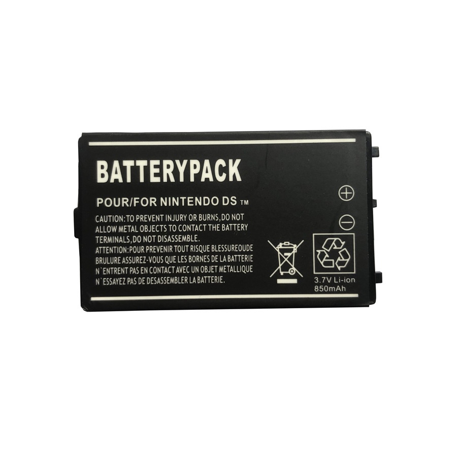 nds แบตเตอรี่ New 3.7V 850mAh Liion Battery Suitable for NDS game ...