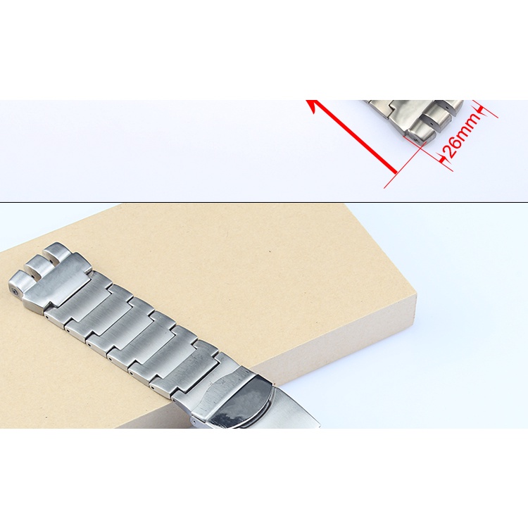 2426mm Silver Solid Stainless Steel Watchband For Swatch YCS YAS YGS ...