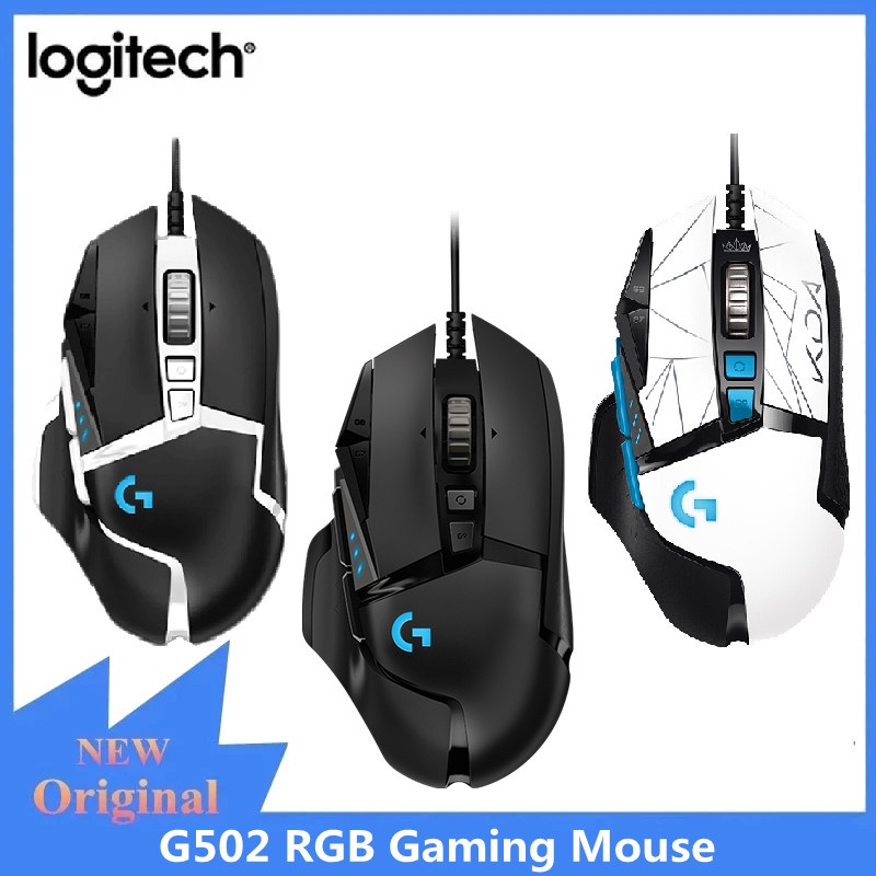 เตรียมจัดส่งMOUSE (เม้าส์) LOGITECH GAMING GEAR G502 LIGHTSYNC RGB HERO ...