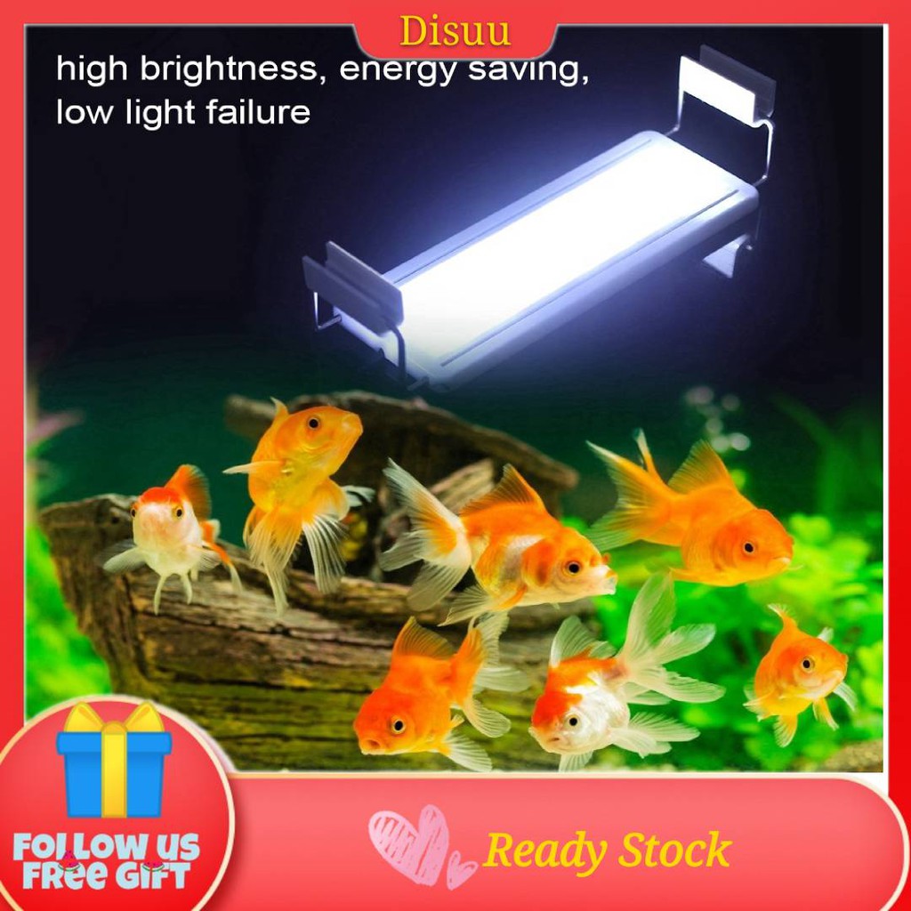 READY Clip-On Aquarium Mini LED Light Fish Tank Lamp EU Plug 220V XW5k ...