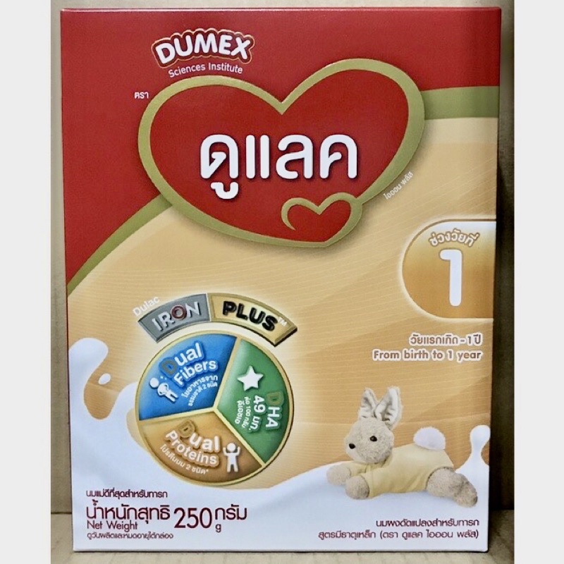 Dumex dulac ดูแลค ขนาด 250g x 12 กล่อง - rewatsu - ThaiPick