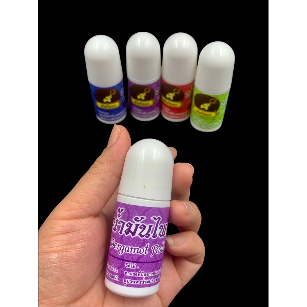 Thai Herbal Roll-On for Massage and Relief - Phutthong OTOP Brand | Shopee Thailand
