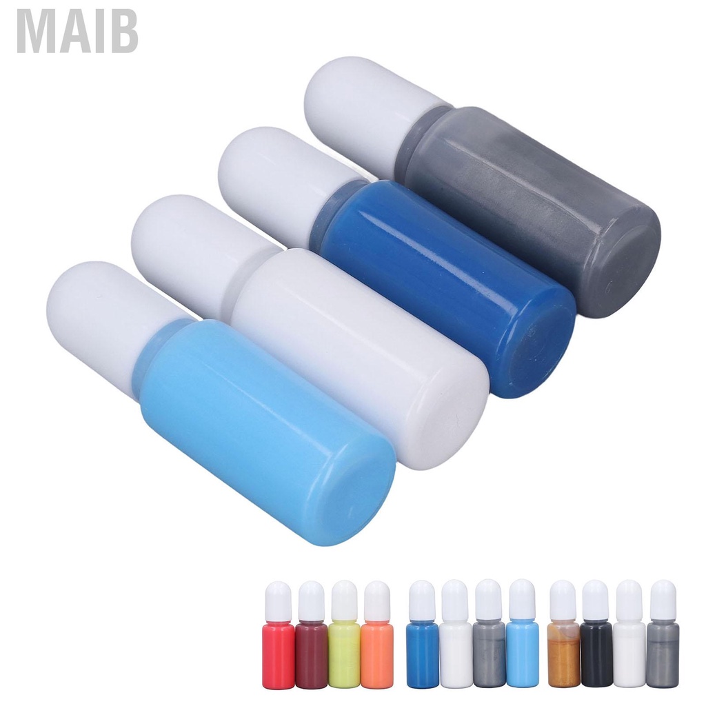 Maib Epoxy Resin Pigment Wide Applications 4 Colors Dye for Clothing ...