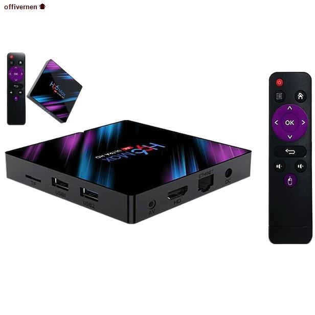 จัดส่งจากกรุงเทพtv box android H96 max กล่องแอนดรอย 9.0 มี Bluetoothแถม ...