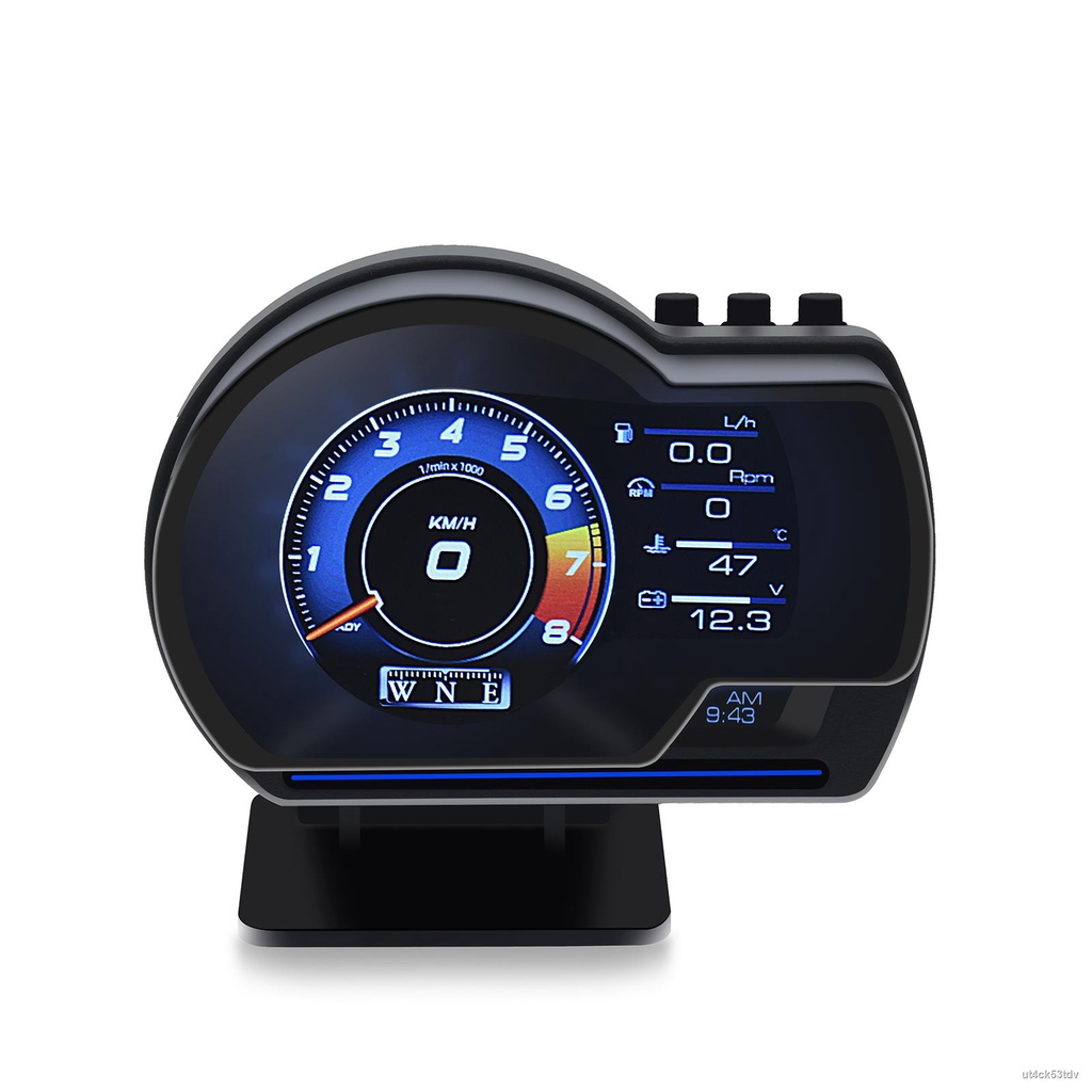Vjoycar S100 2022 Latest Solar-powered Gps Gauge Wireless Hud Display ...
