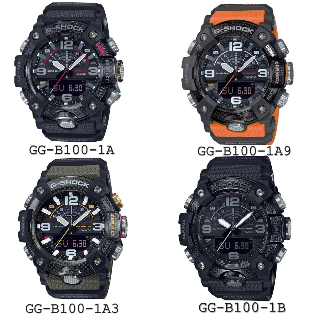 SALE G-SHOCK MUDMAN BLUETOOTH รุ่น GG-B100 SERIES GG-B100-1A GG-B100-1A3 GG-B100-1B GG-B100BA-1A ...