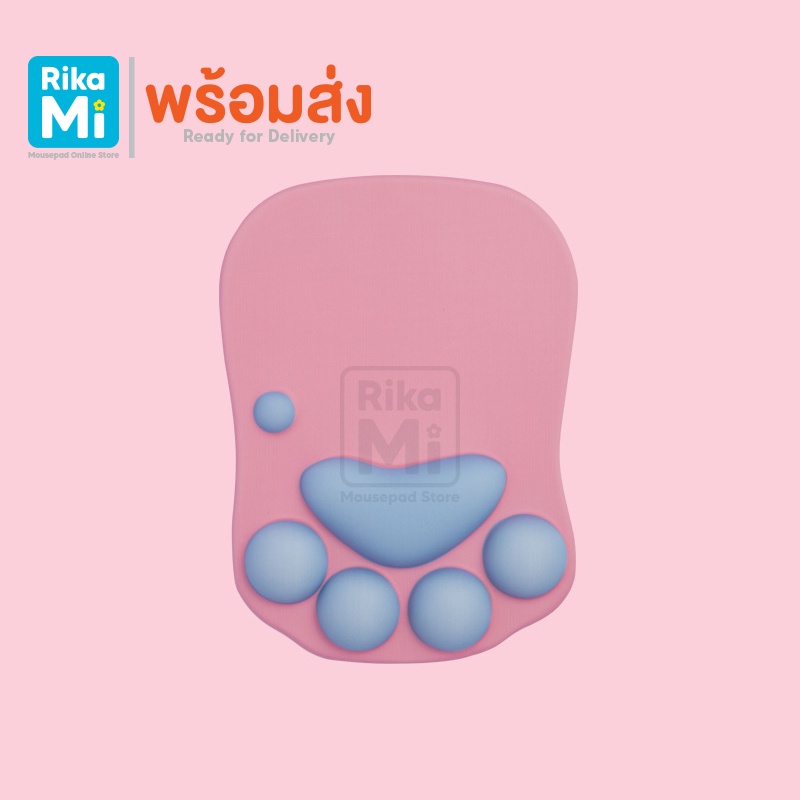 ที่รองข้อมือ แผ่นรองเมาส์ ลายแมว พร้อมที่รองข้อมือ บรรเทาอาการปวดข้อมือ ...