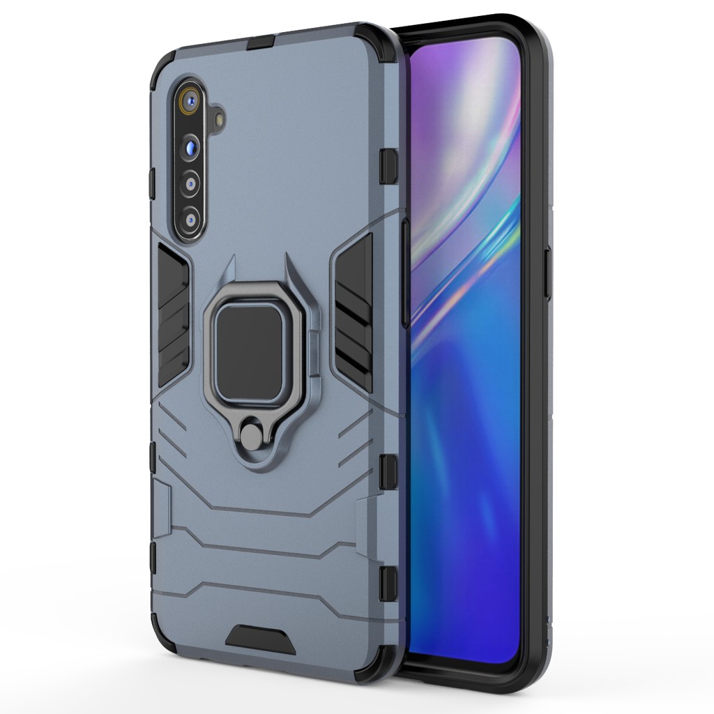 Realme XT กล่องหุ้มเกราะ Realme X T เคส RealmeXT Armor Case TPU ...